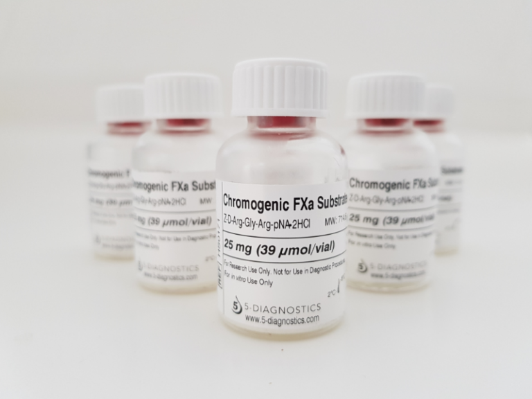 5 Chrom 38 Thrombin Chromogenic Substrate Ref No 5d 30805 5 Diagnostics